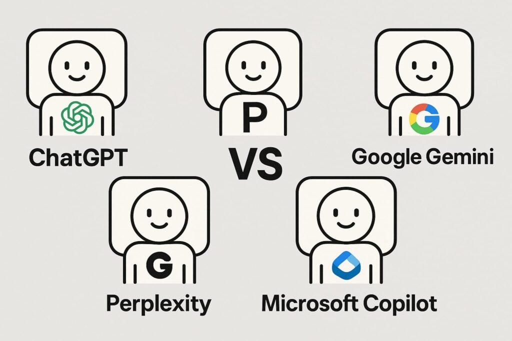 ChatGPT Vs Claude Vs Perplexity Vs Gemini Vs Copilot: Complete AI Tools ...